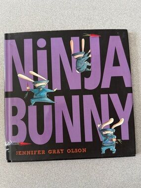 Ninja bunny | Toys | Ninja Bunny By Jennifer Gray Olson Purple Black ...